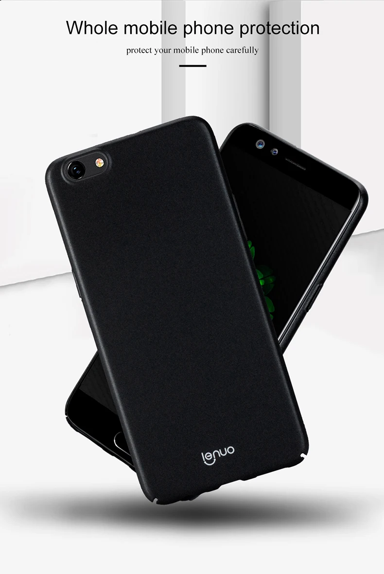 For OPPO F3 Plus Case Original Lenuo LeDun Seris Light Silky Touch Feel ...