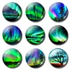 Northern Lights refrigerator magnets Glow In The Dark fridge magnet ...