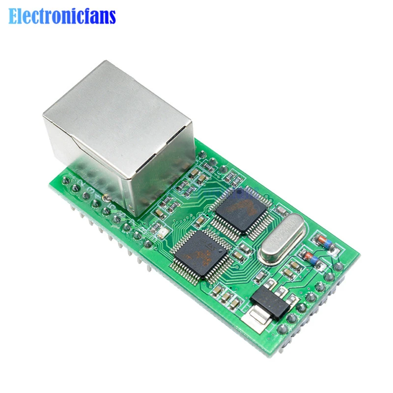 Ethernet to TTL RS232 Serial TTL to TCP / IP RJ45 UDP Network Converter Transmission Module TTL ...