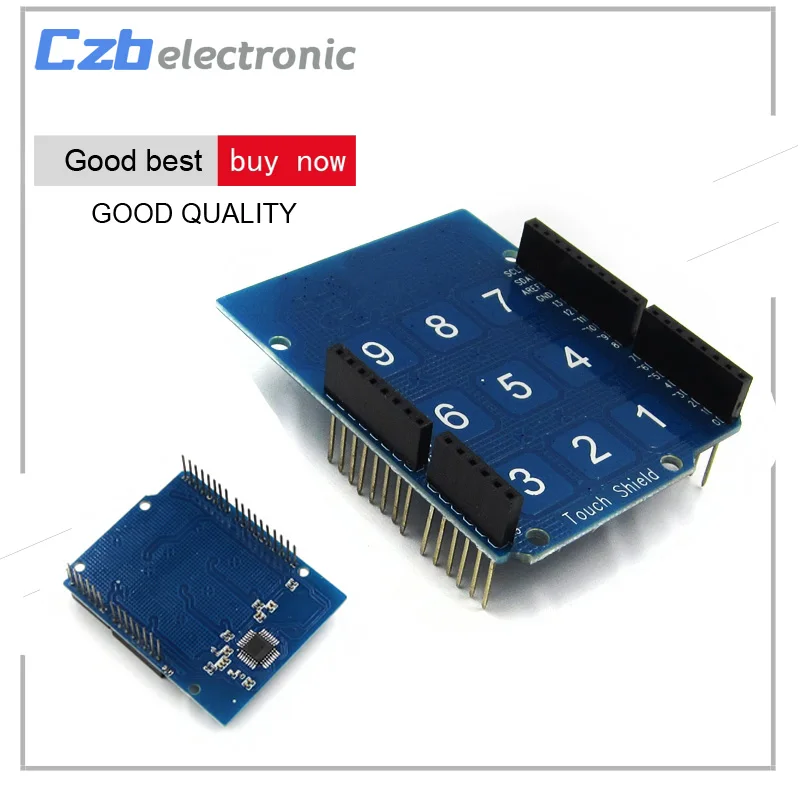 Touch Shield Uno R3 Mega 2560 R3 Capacitive Touchpad 9 Keypad 3x3 For Arduino Uno R3 In Home