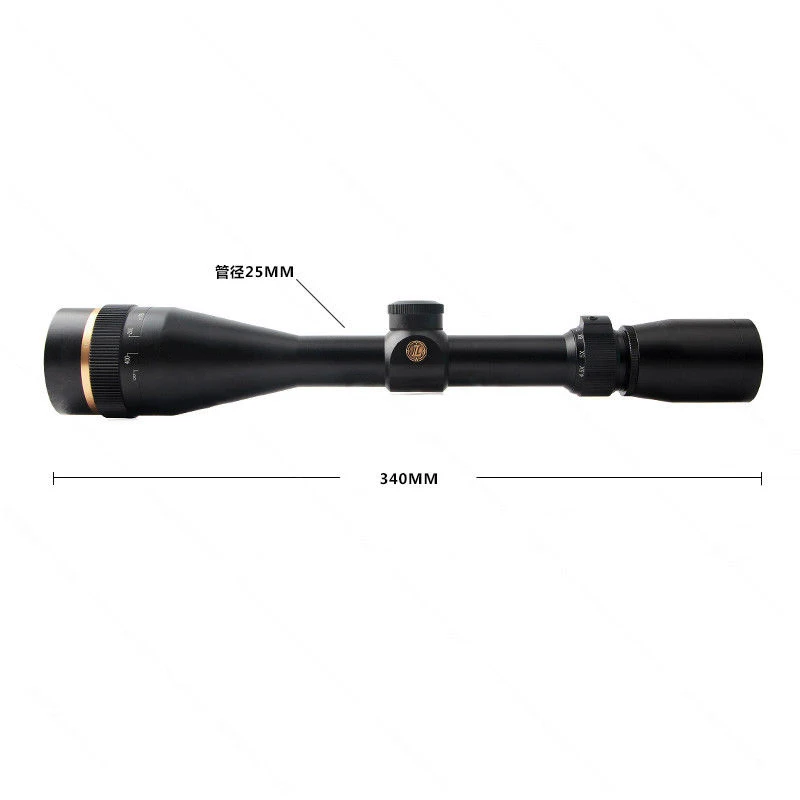 HD 4.5-14X50mm Rifle Scope Sight Glass Mil Dot Duplex Reticle Fit 25mm ...