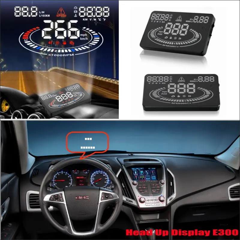 Car OBD HUD Head Up Display For GMC Sierra/Terrain/Yukon 2010-2017 2018 ...