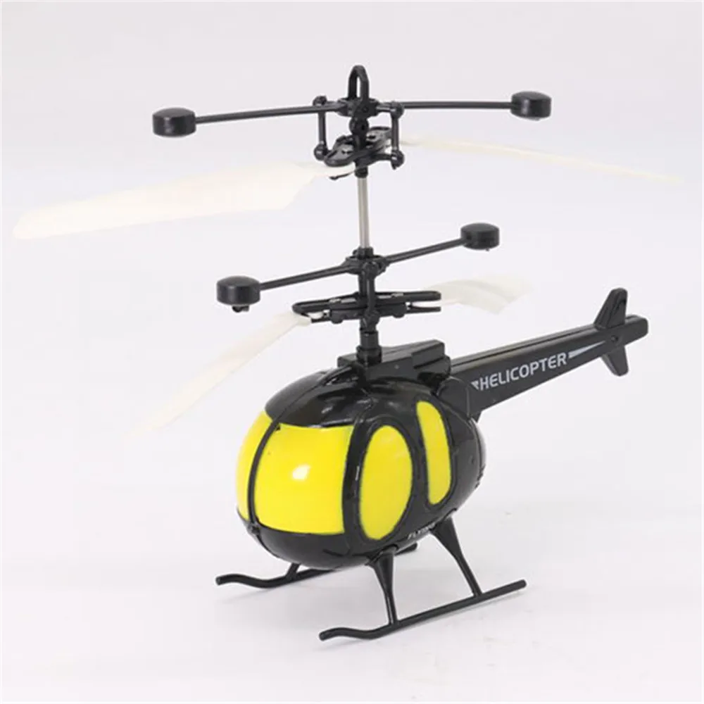 QF399 Mini Shockproof RC Helicopters Infrared Sensor Control Induction ...