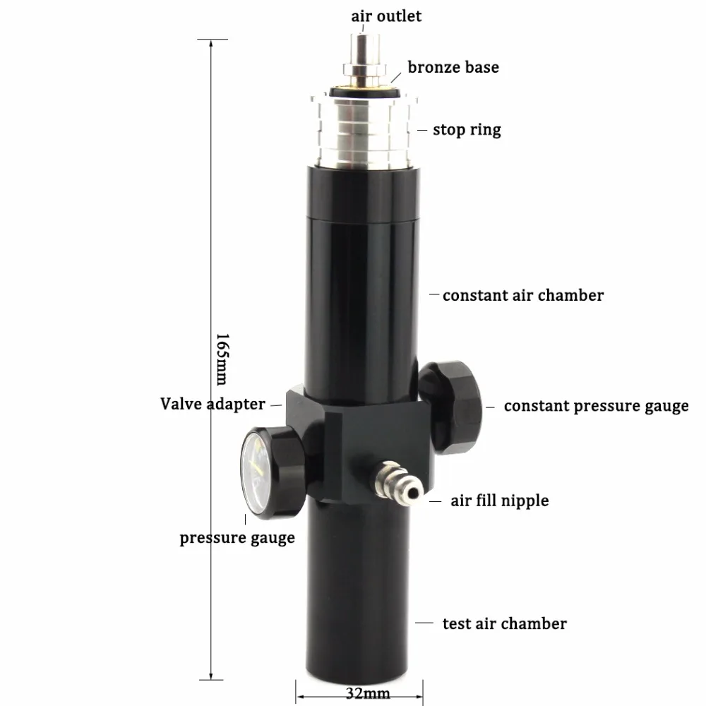 New Style Constant Air Valve External Adjustable Regulator 3000psi ...