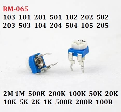 20PC 10K RM 065 103 101 201 501 102 202 502 203 503 104 204 504 105 ...