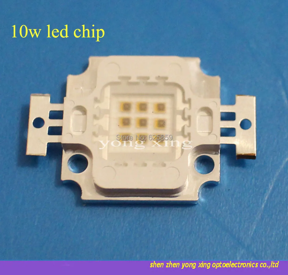 Chip LED de alta potencia, 940nm, IR, infrarrojo, emisor de luz de 10W ...