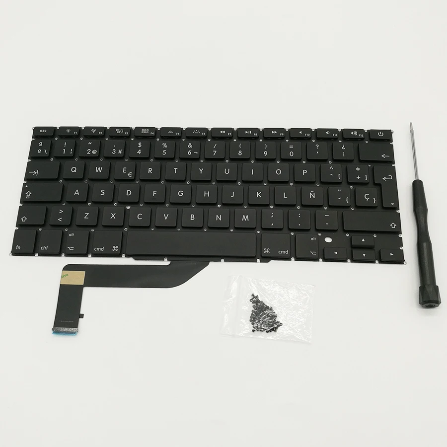 Laptop Keyboard Spain Spanish Keyboard For Macbook Pro 15" A1398 2012 ...