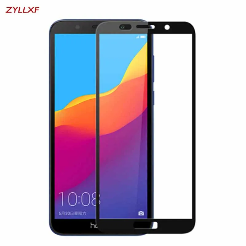2 uds para Huawei Honor Play 7 funda completa templada de vidrio ...