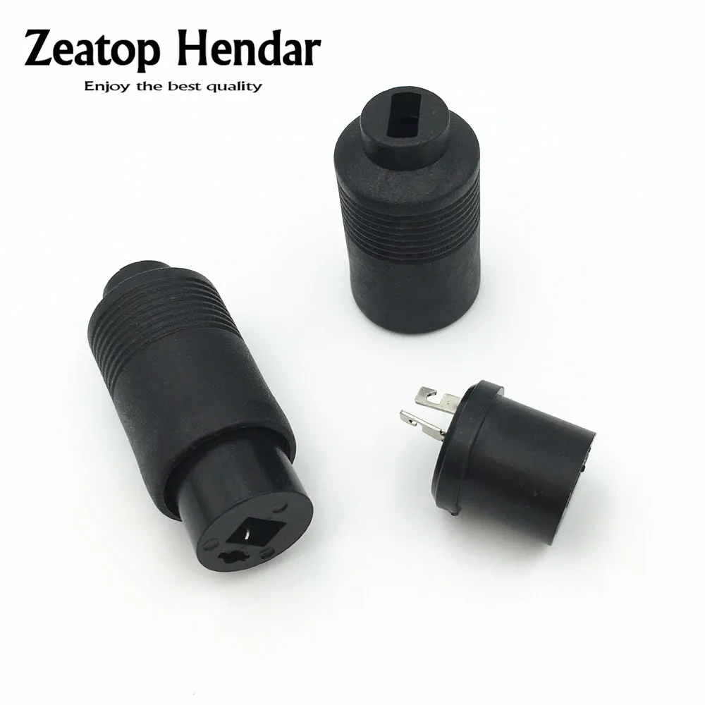 100Pcs 2 Pin DIN Female Speaker Plug 2-Pin Plug Hifi Loudspeaker Solder ...