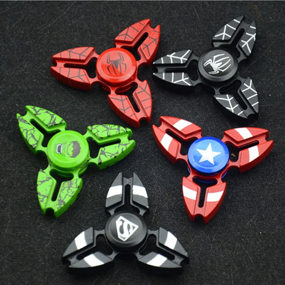 DC Avengers Characters Captain American Spiderman Hulk Superman Fidget ...