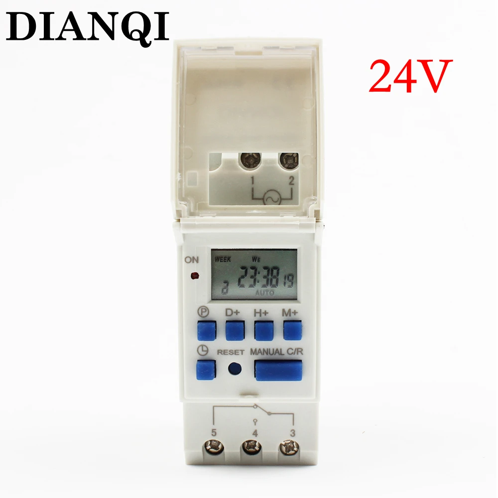 Digital Programmable Timer Time Relay Microcomputer Electronic Digital Timer Switch Relay 6625