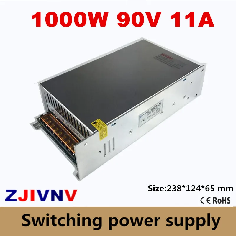 90v 11A Switching Power Supply 1000W input 200V~240V or 100v~130VAC AC ...