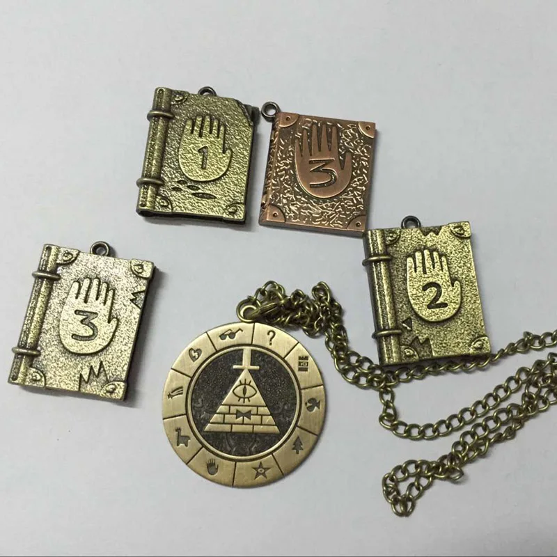 0 Bill Cipher Boss Journal Memo Waddles Journal Number 1 2 3 Necklace ...