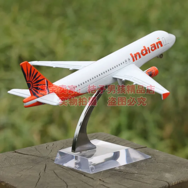 Air India Airbus A320 model aircraft simulation model alloy metal model ...