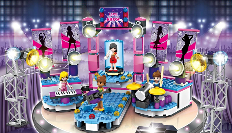 COGO Dream Girls Educational Building Blocks Toys For Children Kids ...