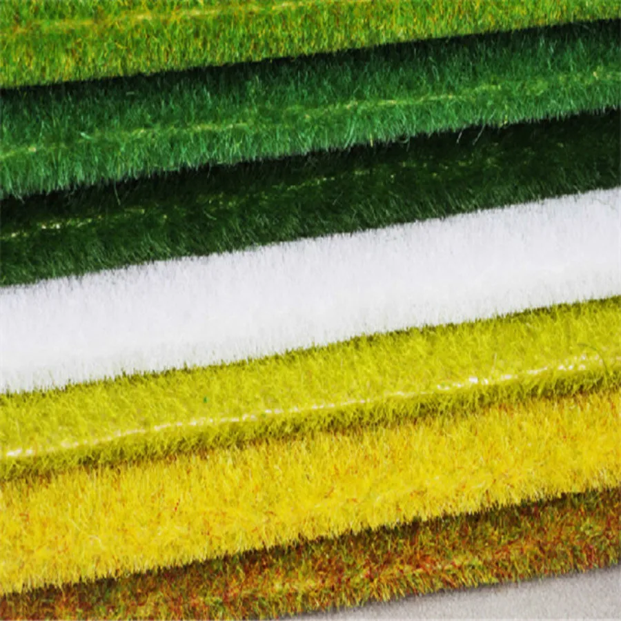 50*50cm Landscape Grass Mat for Model Train building Paper Scenery ...