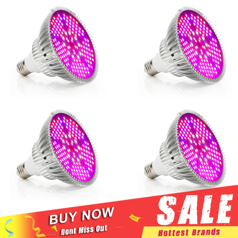 4pcs/lot 100w Full Spectrum Led Grow Lights Fitolamp Led Growth Lamp ...