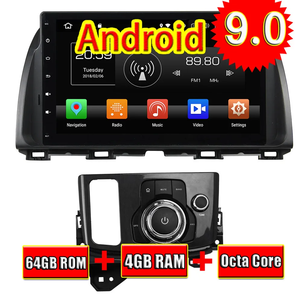 Best Seller Topnavi Android 9.0 Car Media Center Player For Mazda CX-5 ...