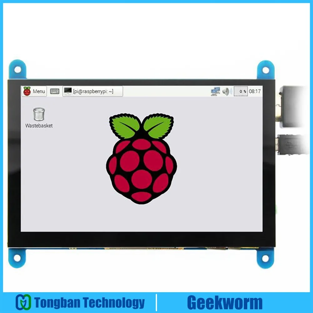 Raspberry Pi 3 Modelo B, modelo B + 5 pulgadas 800x480 HDMI capacitiva ...