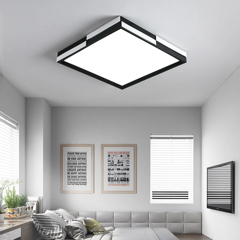 Modern LED Ceiling Lights Acrylic luminarias para teto Surface Mount ...