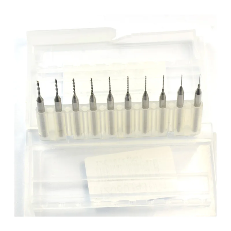 Cemented Carbide PCB Drills 0.25 1.15mm Tungsten Alloy Drills Electonic ...