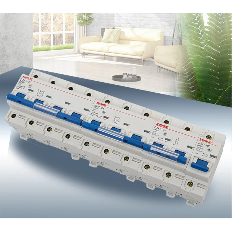 Generic Security Protection Mcb 3p 100a High Power Mini Miniature ...