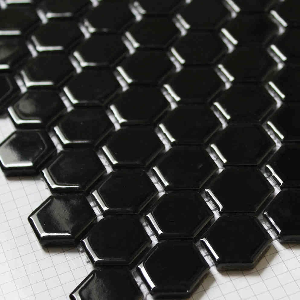 Afilar Indefinido profesional ceramica hexagonal negra Punta de flecha ...