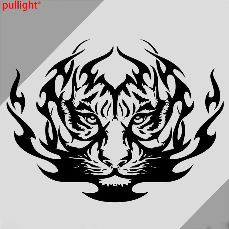 Car Animal Tiger Head Sport Hood decals Vinyl Graphics stickers|graphic ...