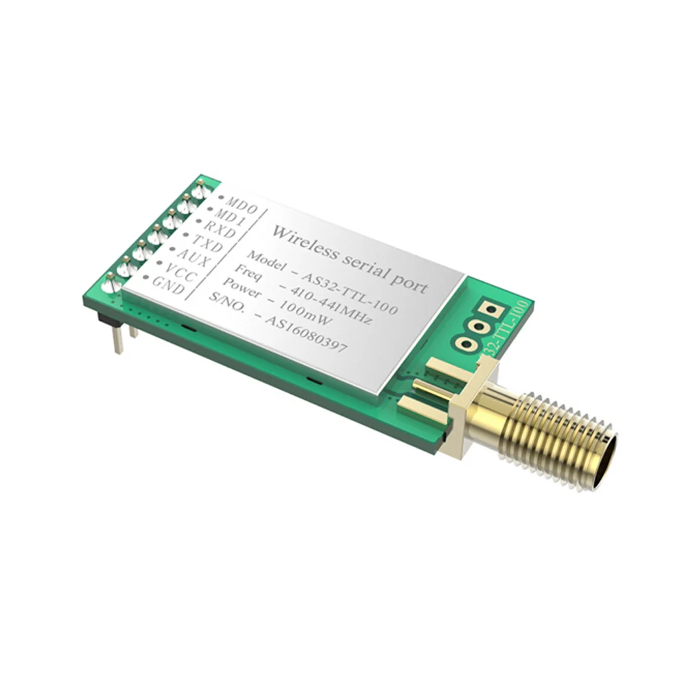 Módulo sem fio 433 mhz LORA Spread Spectrum 3000 metros de Interface ...