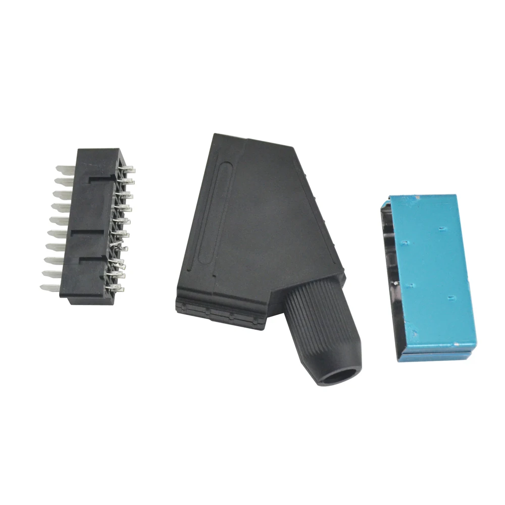 50pcs a lot Scart JP21 plug 21 pin male connector Connect Port Socket ...