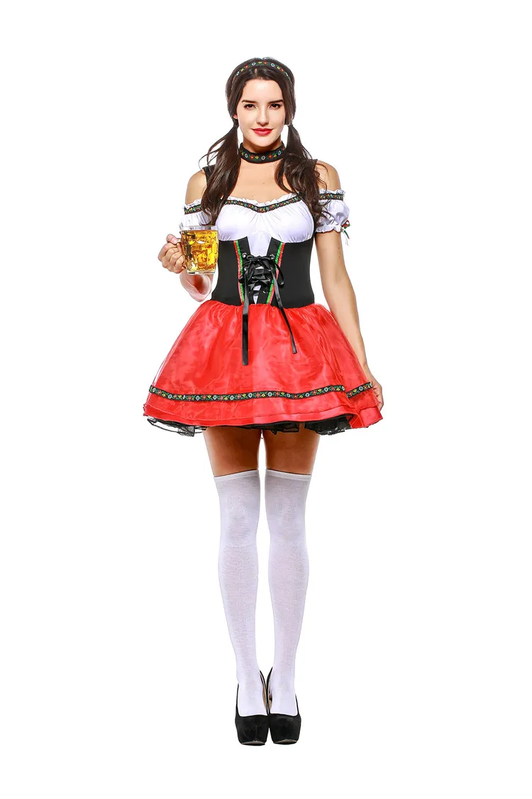 Sexy Germany Bavaria Oktoberfest Beer Festival Work Clothes Costume