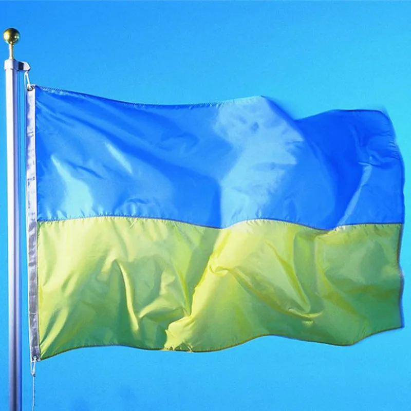 New Stylish Hot Sale Ukraine Flag 90x150cm 3x5ft Polyester Ukrainian New Stylish Hot Sale Ukraine Flag 90x150cm 3x5ft Polyester Ukrainian