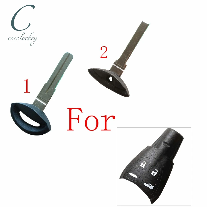 Replacement Key Blank Blade fit for saab 9 3 9 5 93 95 NEW UNCUT Smart ...