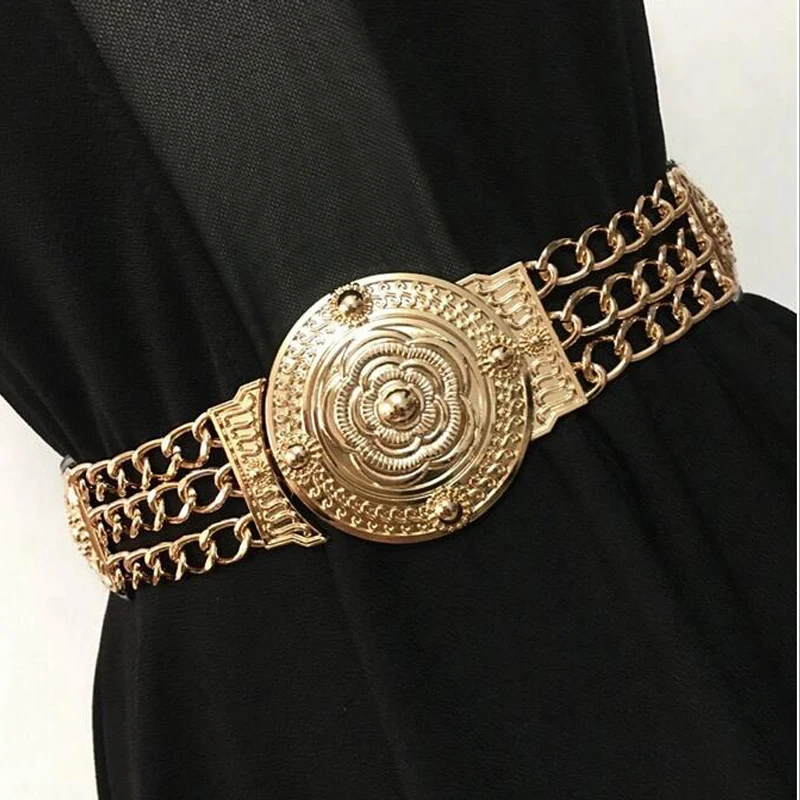 Large Gold Chain Belts | semashow.com