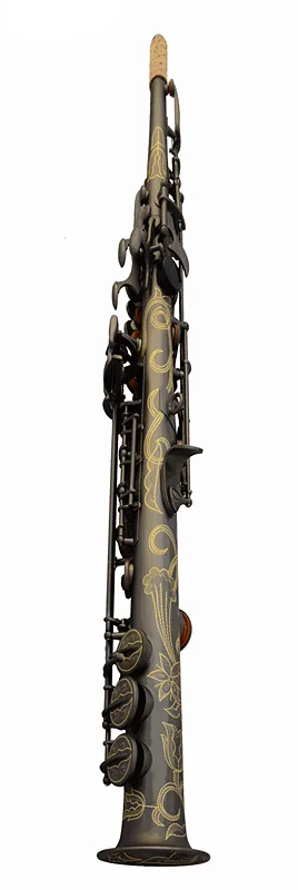 Perfect Professional Treble Drop B Matt Black Nickel Saxophone 1003 ...