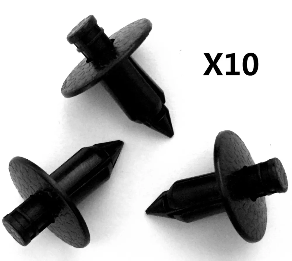 10pcs OEM Fastener Rivet Push Type Retainer Clip For Toyota For Nissan ...