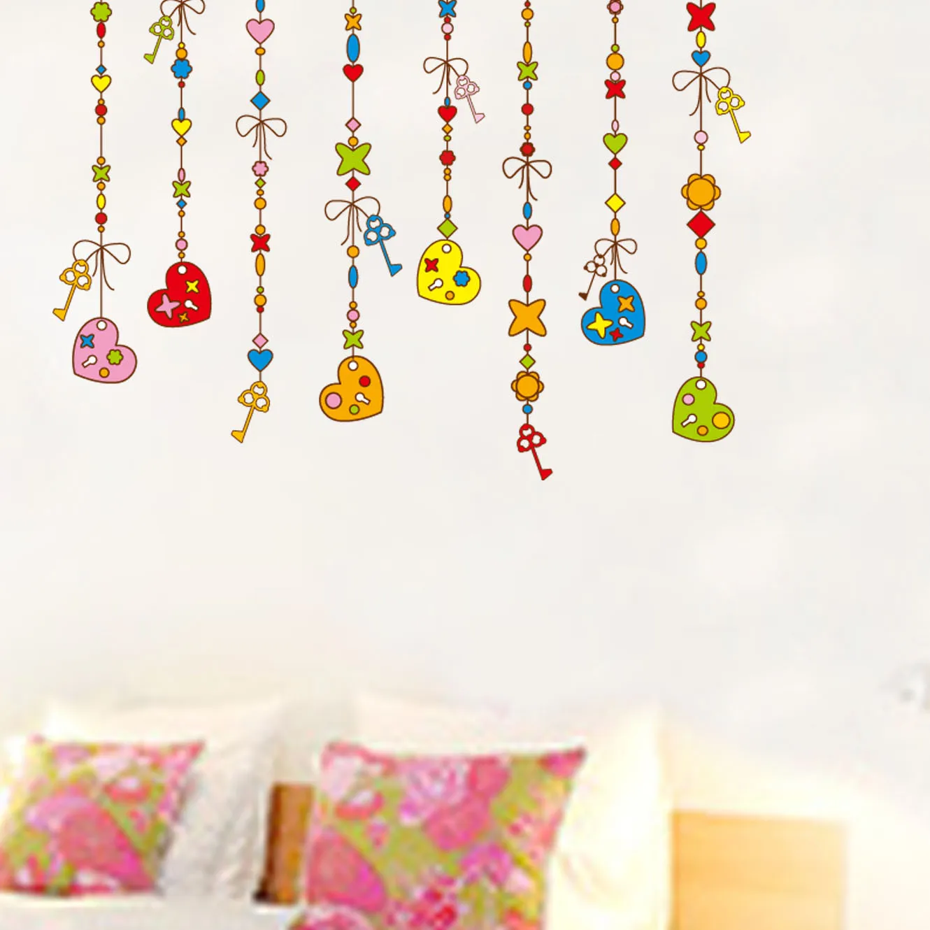 A removable wall decoration wall decoration stickers creative artist ...