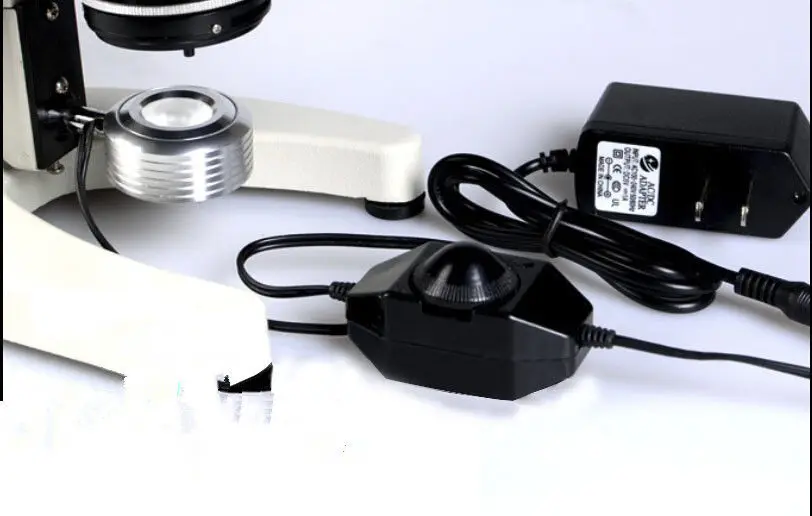 All metal Housing Adjustable LED Microscope Light Source External ...