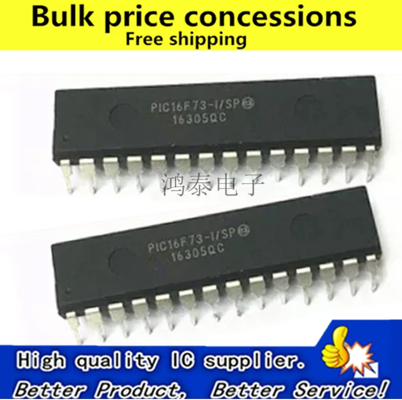 50pcs/Lots PIC16F72-I/SP PIC16F72 DIP-28 IC tillescenter Industrial Electrical Interfaces