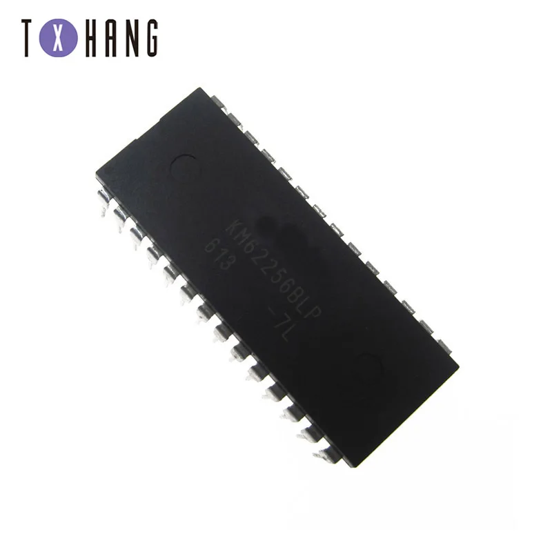 1/5PCS KM62256BLP 7 62256BLP 7 62256 KM62256 DIP28 IC Encapsulation NEW ...