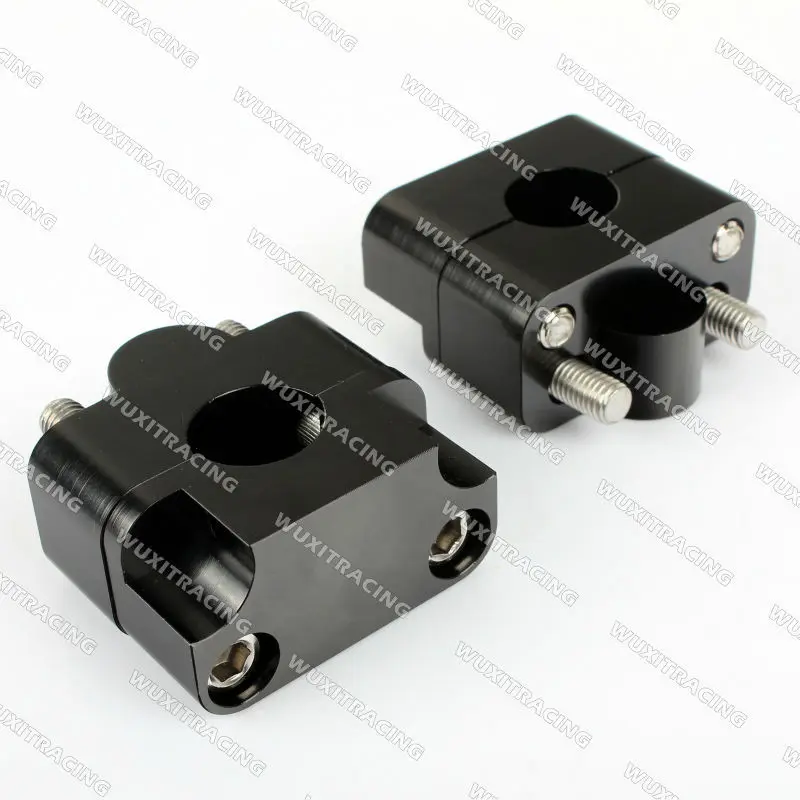 8/7'' 22mm UNIVERSAL MOTORBIKE MOTORCYCLE HANDLEBAR RISER ADAPTER CLAMP ...