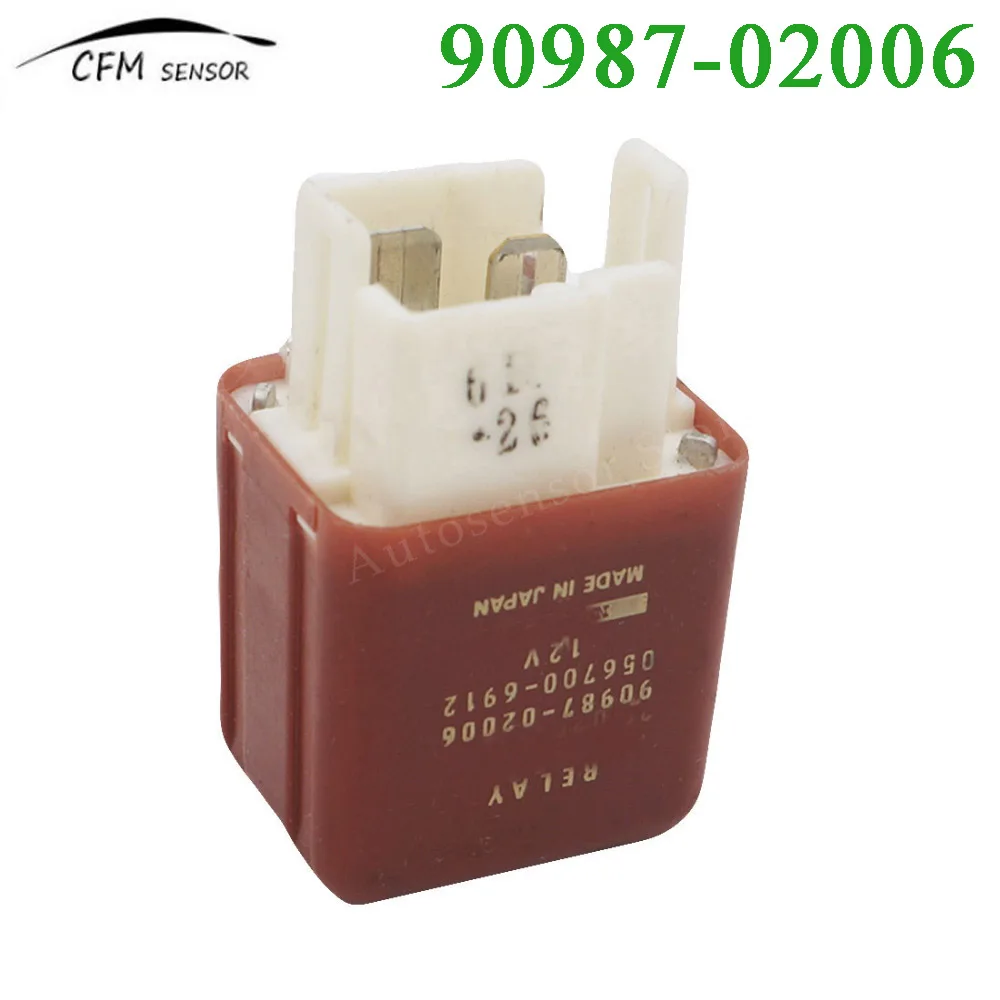 90987 02006 PRINCIPAL RELAY 12 V 4 PINES PARA TOYOTA COROLLA PRIUS ...