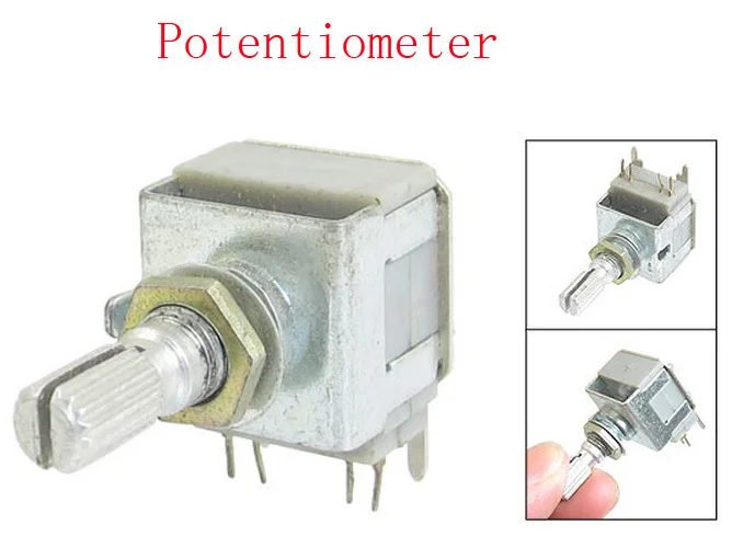 Rotary-Shaft-4-Terminals-Single-Taper-Linear-Pot-Potentiometer-B50K-50K ...