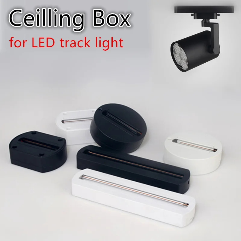 Led Track Light Rail Ceillin Box Track Fixture Rail 0.5m 1 Meter For ...