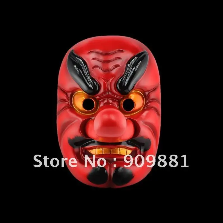 Horror-Red-Tengu-Long-Nose-Mask-Japanese-Tokyo-Ghoul-Buddhism-Noh-Dog ...