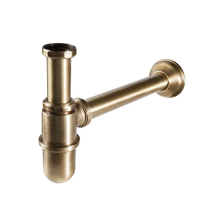Antique Bronze Siphon Bottle Traps Pop up Basin Waste Drain Basin Mixer ...