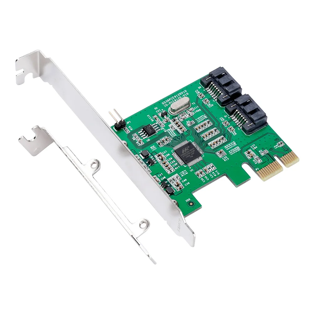 PCIe SATA controller 2port PCI express SATA 3 controller card PCIe SSD ...