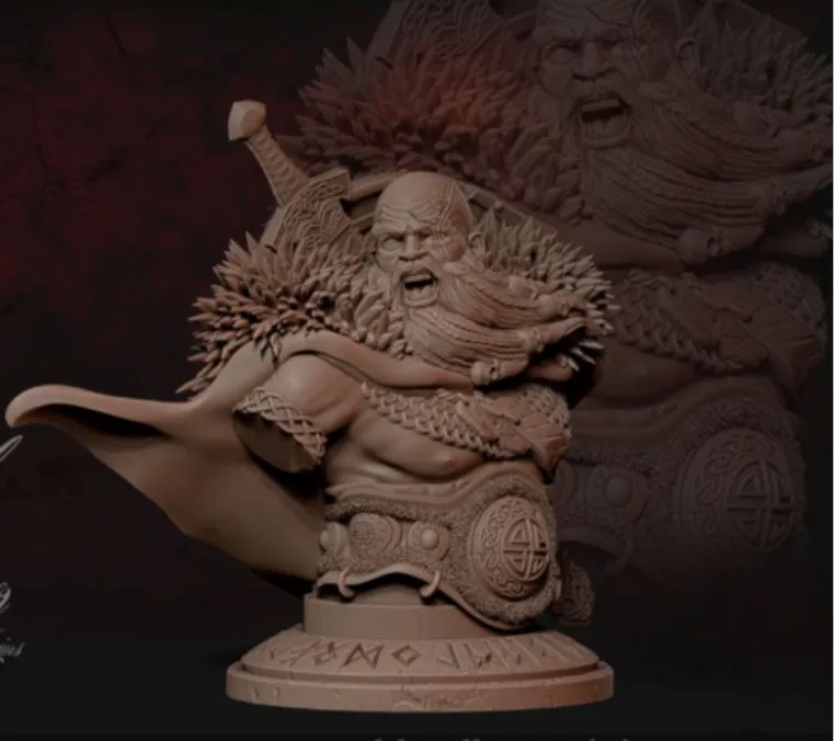 1/12 Bust Resin Figure Model Kit Unassambled Unpainted Bust102 - Model ...