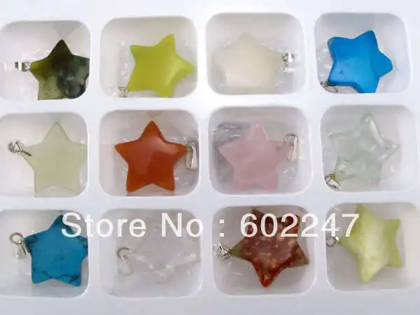 Free-Shipping-Natural-Stone-Pendant-Stars-Shape-Mixed-colors-12pcs-lot.jpg