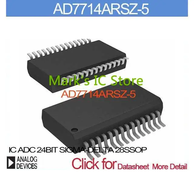AD7714ARSZ 5 IC ADC 24BIT DELTA 28SSOP AD7714ARSZ Inc 7714A AD7714AR 7714AR AD7714 7714ARS|inc ...